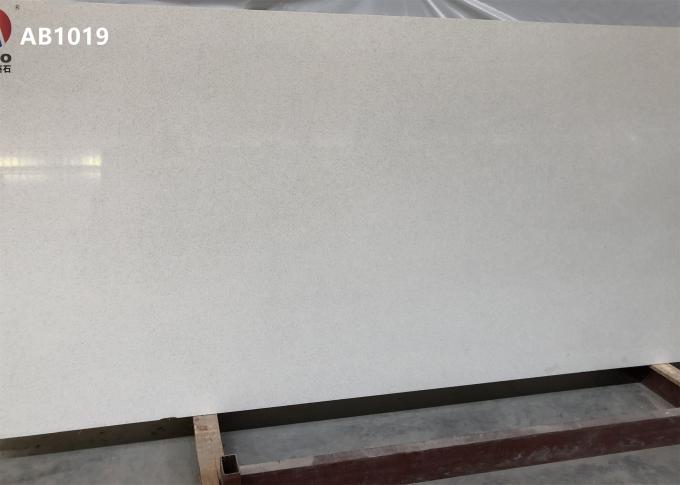 Kitchen Countertop Engineered Crystal Quartz Stone Polished Honed ...