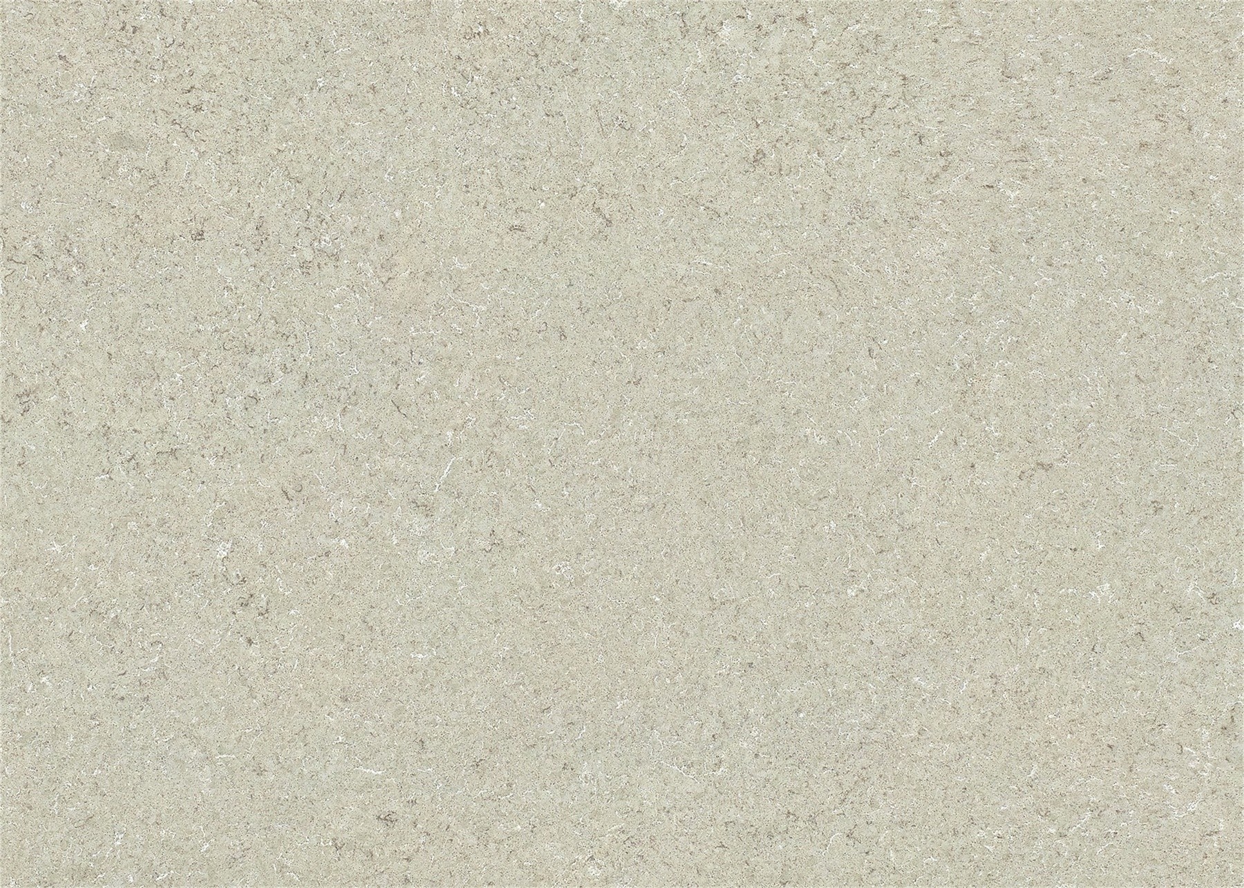 Brushed Finished Kitchen Cabinet Quartz Stone Solid Color Quartz 2.45 G/Cm3